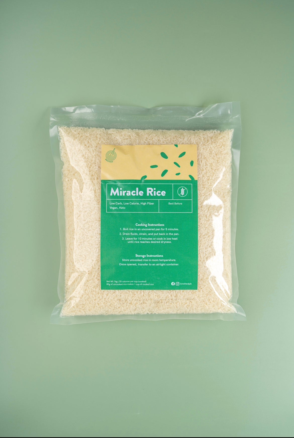 Jumbo Miracle Rice – Brothed